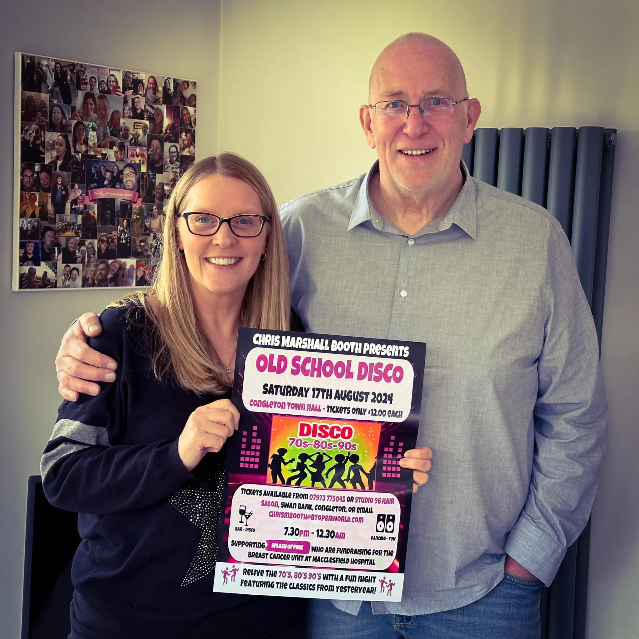 Local DJ hosting Old School Disco night in aid of Macclesfield Hospital’s breast screening unit ...